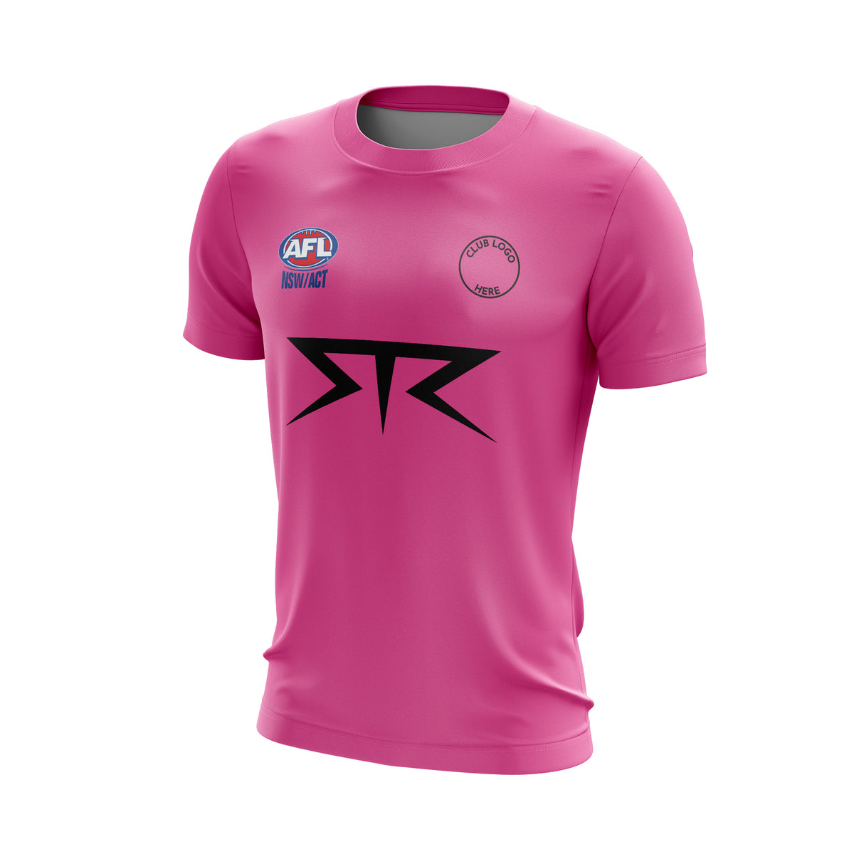 AFL NSW/ACT Runner Shirt (Pink Shirt) Bib – S-Trend Sportswear