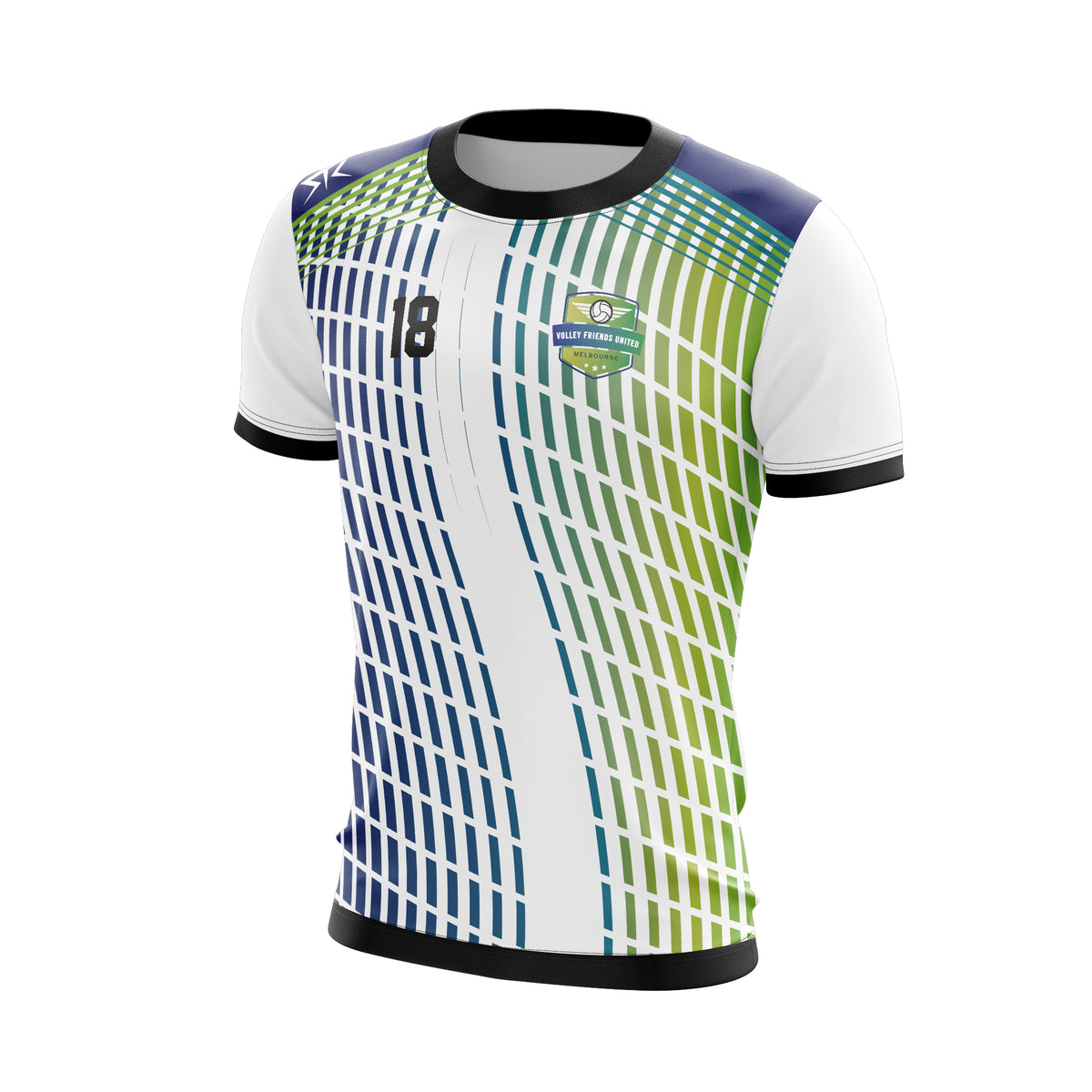 VFUM Male Comp Shirt White – S-Trend Sportswear